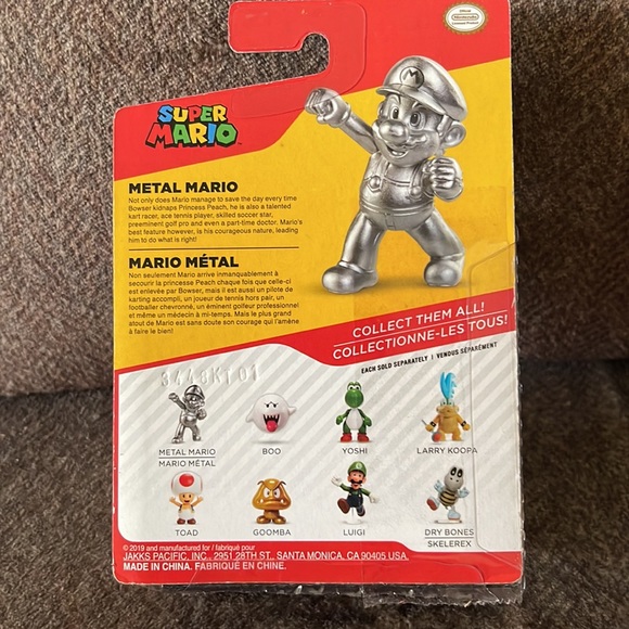 Nintendo | Toys | Super Mario Metal Figure Nintendo Video Game Super ...